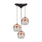 Elk Lighting Revelo Oil Rubbed Bronze Multi-Light Pendant with Globe ...