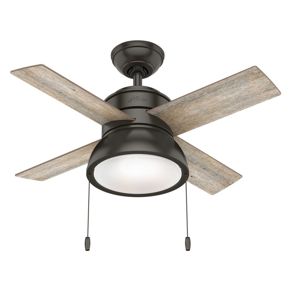 Loki 36-Inch Fan in Noble Bronze by Hunter Fan Company | 59387 ...
