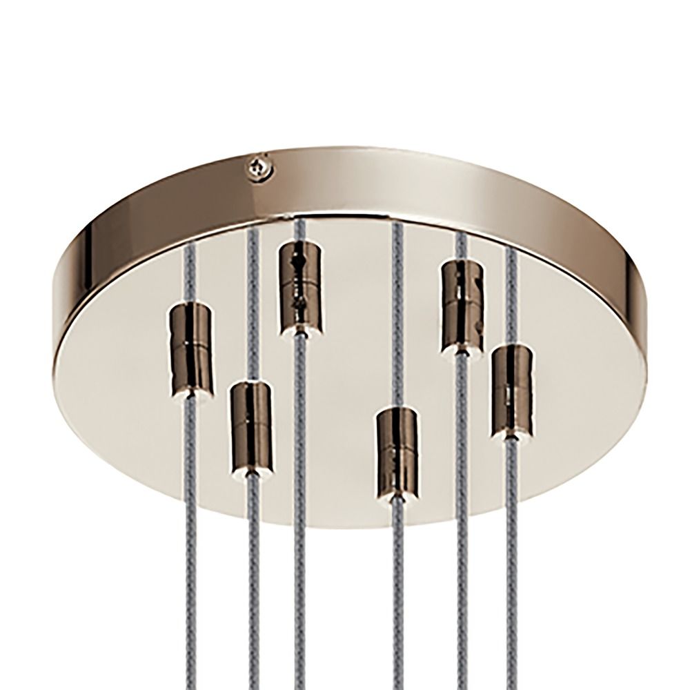 Lasus 23-Inch LED Polished Nickel Chandelier by Kichler Lighting ...