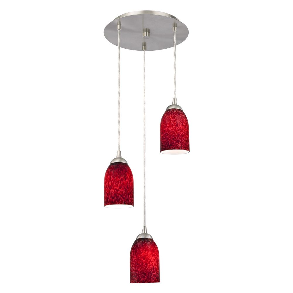 Ultra Modern Red Pendant Light